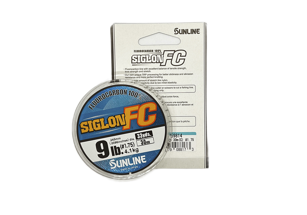 Флюорокарбон Sunline SIGLON FC 0.245mm 4.1kg/9lb 30m Clear - купить в ...