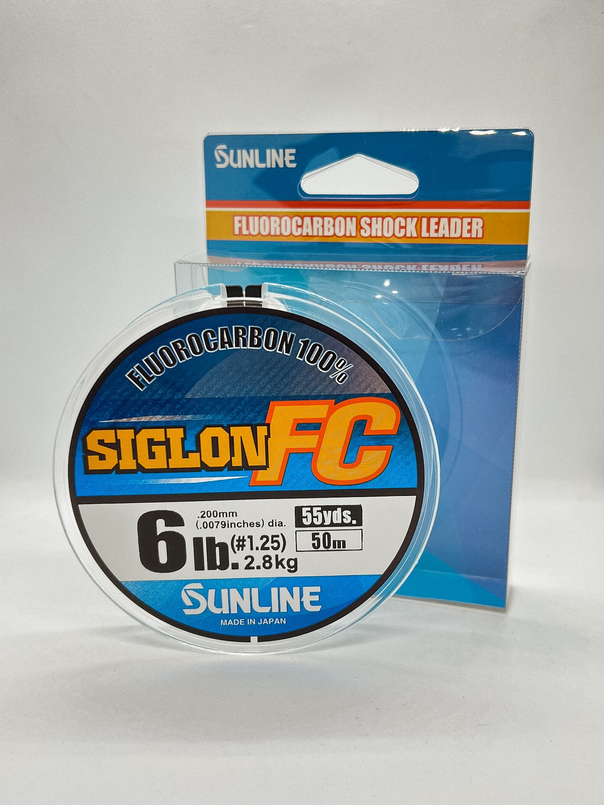 Флюорокарбон Sunline SIGLON FC 0.200mm 2.8kg/6lb 50m Clear - купить в ...