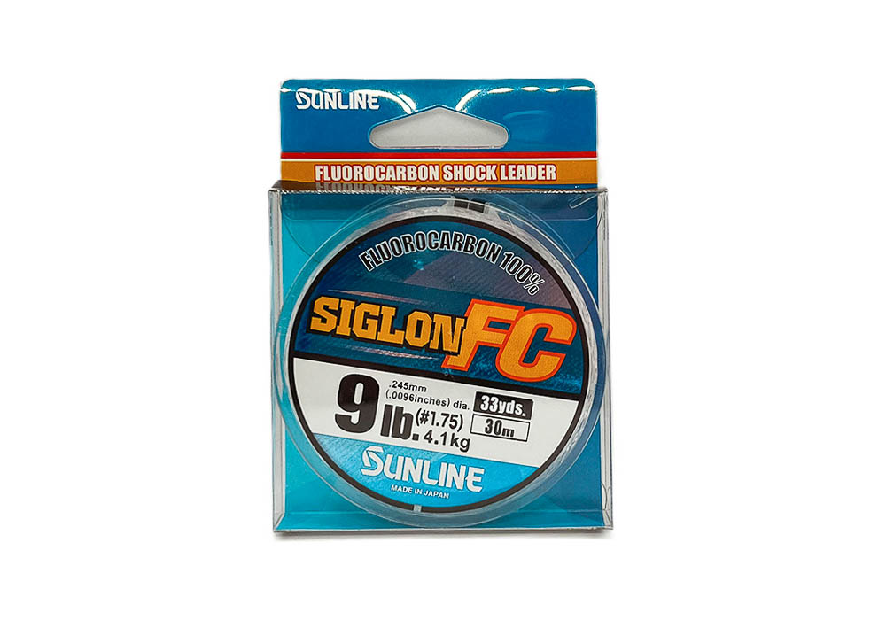Флюорокарбон Sunline SIGLON FC 0.245mm 4.1kg/9lb 30m Clear - купить в ...